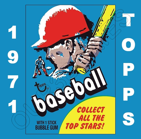 1971 Topps Baseball Cards Custom Made Album Binder 3 Sizes - 3554 ...