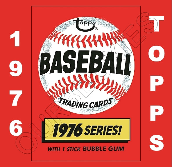 1976 Topps Baseball Cards Custom Made Album Binder Inserts 3 Sizes - 3 ...