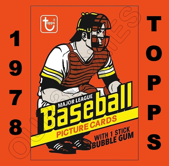 1978 Topps Baseball Cards Custom Made Album Binder Inserts 3 Sizes - 3 ...
