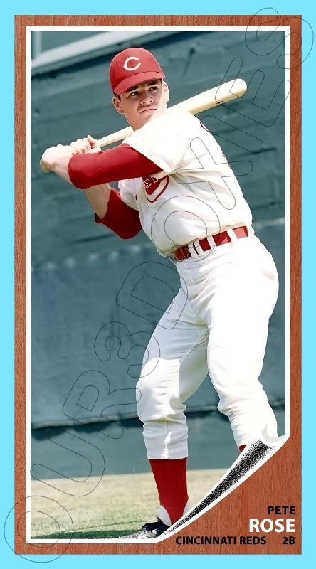Pete Rose 1962 Topps Tall Boy Custom Card - 4639 – OUR3DOXIES