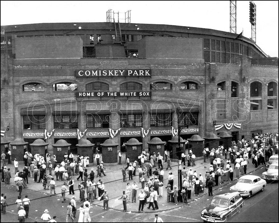 1950's Comiskey Park 8X10 Photo - Chicago White Sox - 1048 – OUR3DOXIES