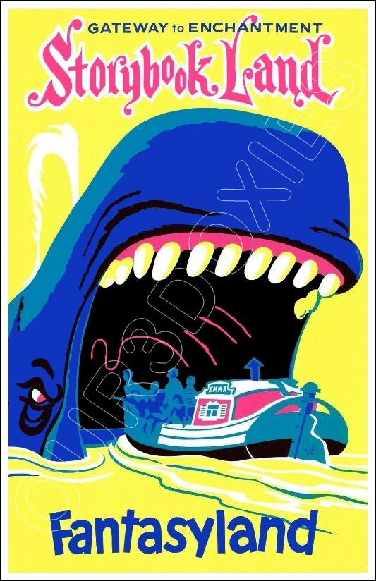 Disneyland Storybook Land Poster 11X17 - 1256 – OUR3DOXIES