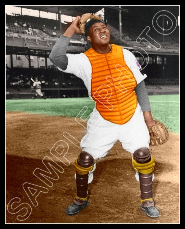 Josh Gibson Colorized 8X10 Photo - 367 – OUR3DOXIES