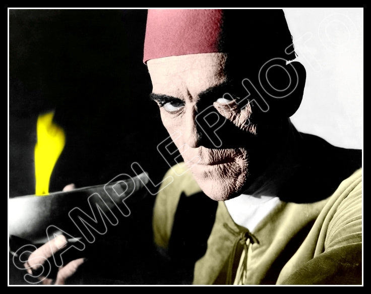 1932 Boris Karloff Karloff Colorized 11X14 Photo - The Mummy - 3203 ...