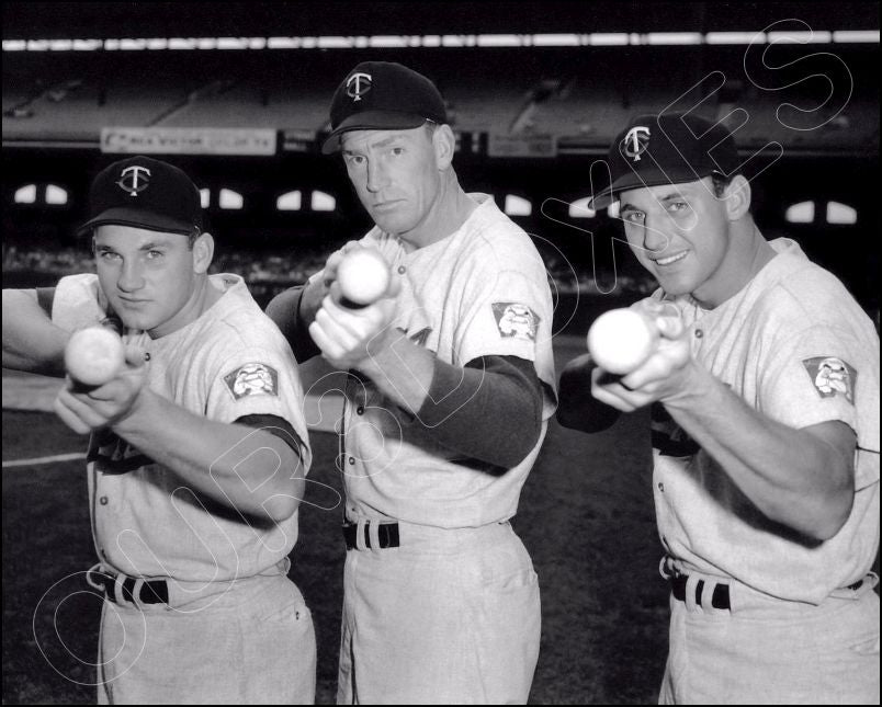 Harmon Killebrew Bob Lemon 8X10 Photo - Bob Allison Twins 1961 - 1846 ...