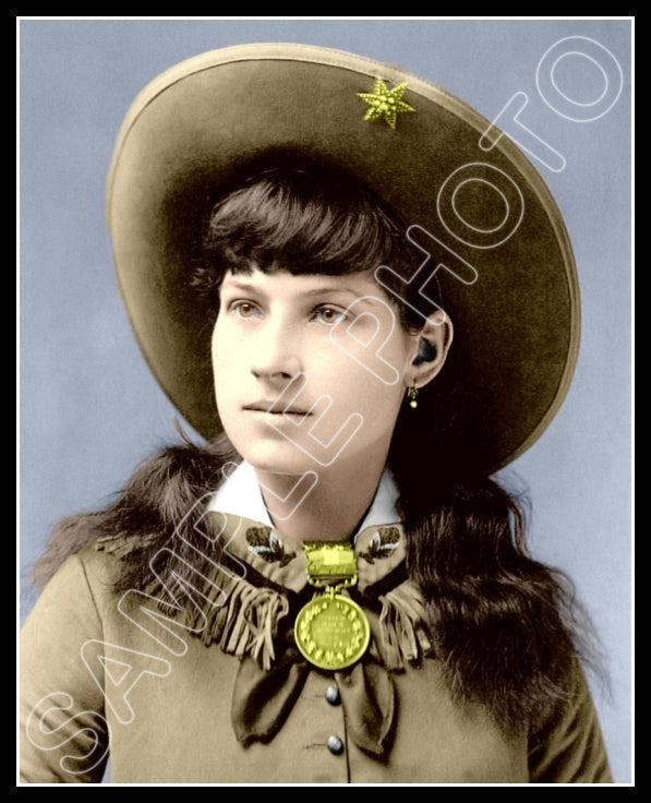 Annie Oakley Colorized 8X10 Photo - 2892 – OUR3DOXIES